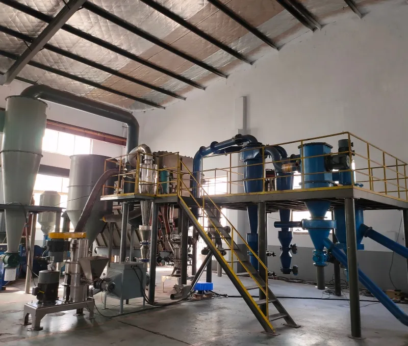 Fine Grinding Project for Powder Coatings in Spain - air classifier mill